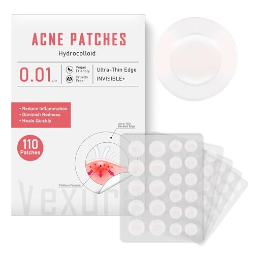 Vexura Pimple Patches, Invisible+ Acne Patches for Face, 0.01cm Extra ...