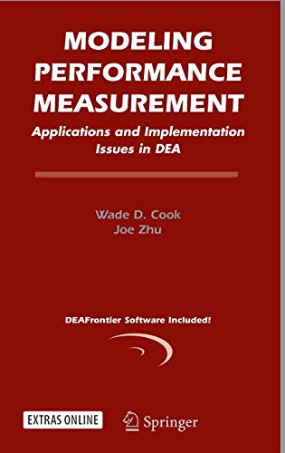 Amazon.com: Modeling Performance Measurement: Applications and Implementation Issues in DEA ...