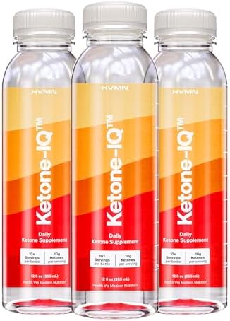 H.V.M.N. Ketone IQ - Get Your Fuel from Ketones. No Sugar, No Salt, No Caffeine. 30 Servings of ...