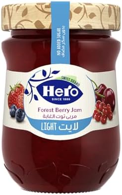 Hero jam with forest berry flavor- light- 320 gm price in Egypt ...