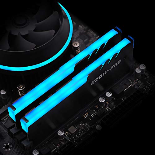 Ezdiy Fab 12v Rgb Memory Ram Coolerrgb Ddr Heatsinkcompatible With Asus Aura Syncmsi Mystic 