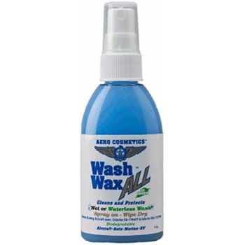 Amazon.com: Aero Cosmetics Waterless Car Wash Wax 4oz. Aircraft Quality ...