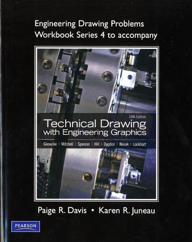 Engineering Drawing Problems Workbook (Series 4) for Technical Drawing ...