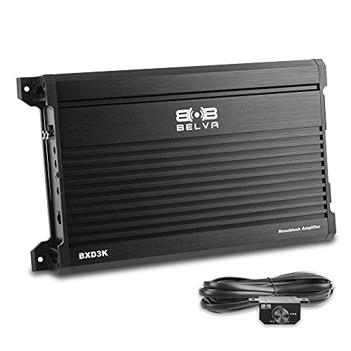 Belva BXD3K 3000W Peak BX-Series 1-Ohm Stable Class-D Monoblock Car ...