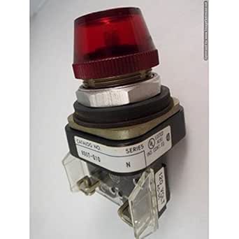 Allen Bradley 800T-Q10 Pilot Light Indicator 120V Full Voltage Red Lamp Lens: Amazon.com ...