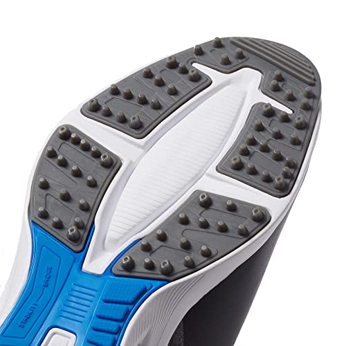 FootJoy Men's Fj Fuel Boa Golf Shoe, Black/Black/Blue Jay, 12 | Pricepulse