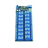 DC 12V Relay Module 16 Channel MODBUS RTU RS485 Relay Board PLC ...