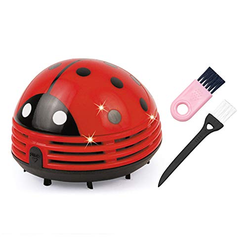 Mini Desktop Vacuum, Cute Vacuum Cleaner, Portable Desk Dust Cleaner ...