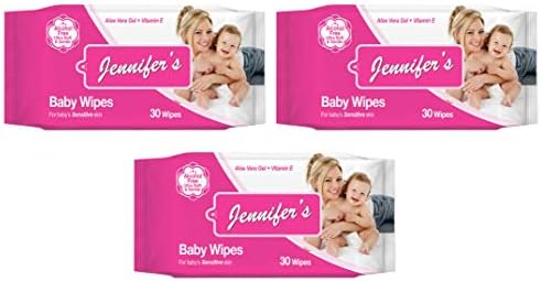 Jennifer'S Baby Wipes 30S, Pack Of 3 price in Saudi Arabia | Amazon ...