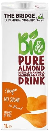THE BRIDGE Bio Organic Pure Almond Drink, 1 Litre price in UAE | Amazon ...