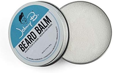 JOHNNY B. Professional Hydrating Beard Balm, Citrus Scent, All Natural ...