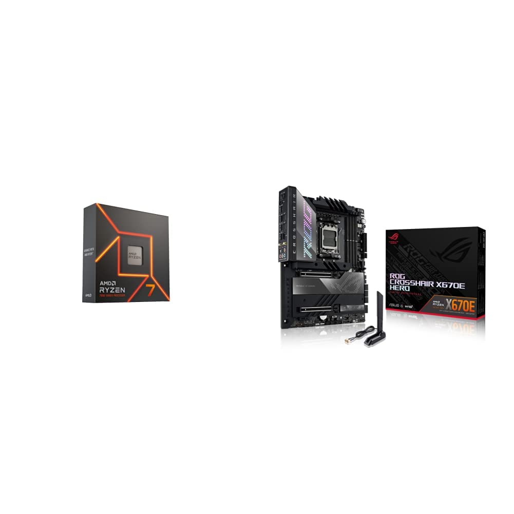 Mua Ryzen™ 7 7700X 8-Core, 16-Thread Unlocked Desktop Processor + ASUS ...