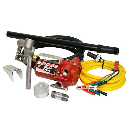 Fill-Rite RD812NP 12V 8 GPM Portable Fuel Transfer Pump w/Discharge ...