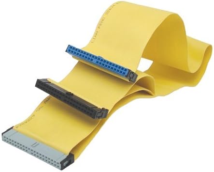 CABLING® Nappe IDE ULTRA ATA 66/100/133 / 3 connecteurs IDC 40 pin ...