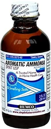 Amazon.com: Ammonia Inhalants, Liquid Spirits, 2 oz. Bottle (packaging ...
