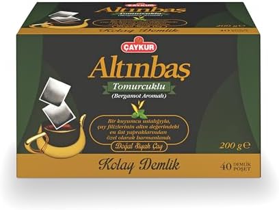 Caykur Altinbas Black Tea Series (Early Grey 40 Teapot Bag) price in ...