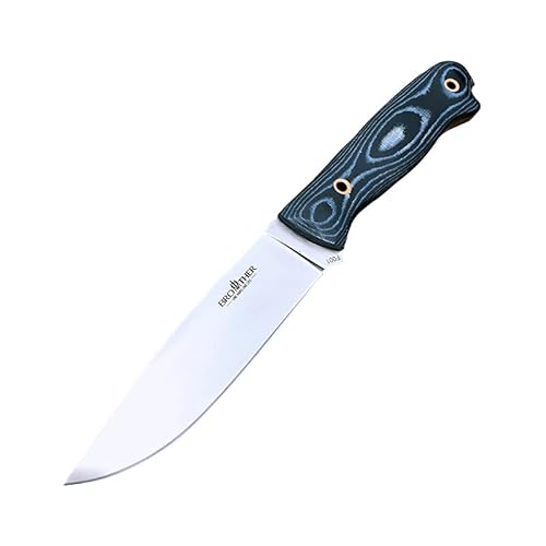 Watchman Fixed Blade Knives with Sheath,Full Tang Bushcraft Knife with ...