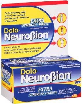 Amazon.com: Dolo Neurobion 30 Tablets - Pain Reliever, Fever Reducer ...