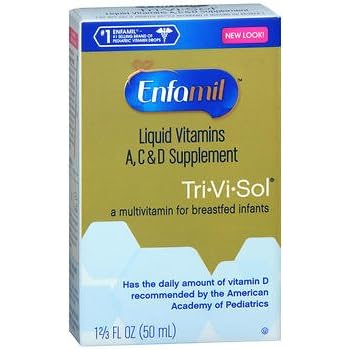 Amazon.com: Enfamil Tri-Vi-Sol Vitamins A, D & C Supplement Drops for ...