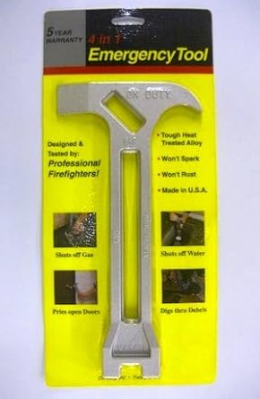 4 In 1 Emergency Tool: Science Lab Emergency Response Equipment: Amazon ...