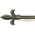 Amazon.com: Fleur de Lis Tapestry Rod Set- Large : Home & Kitchen