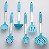 Amazon.com: Cook's Corner 5-Piece Nylon Kitchen Utensil Set (Aqua ...