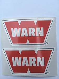 Amazon.com: SBD Decals 2 WARN Winch Decals: Automotive
