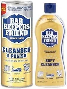 Amazon.com: Bar Keepers Friend Soft Cleanser Premixed Formula | 13 oz ...