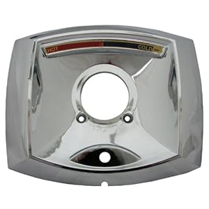 Simpatico 31646C Delta Scald Guard Rectangle Shaped, Plastic Trim Plate ...