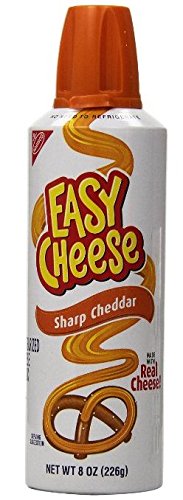 Kraft Easy Cheese Spray Can Variety Pack of 4 (Sharp Cheddar, American ...