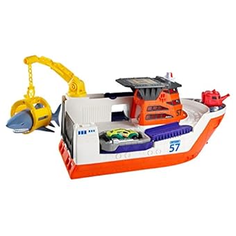 Matchbox Mission: Marine Rescue Shark Ship - Epic Kids Toys