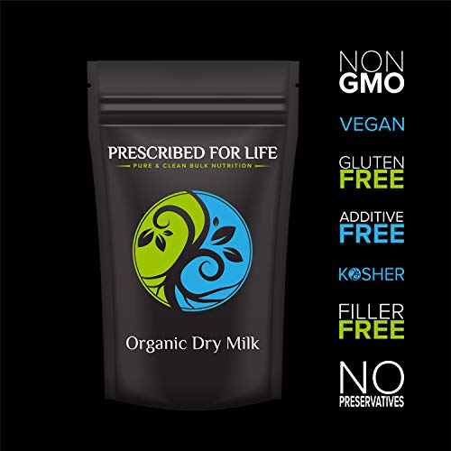 Organic Dry Milk Powder | USDA Grade A Whole Milk rBST & rBGH Free, Non ...
