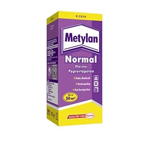 Metylan normal wallpaper paste Paste 125g: Amazon.co.uk: Kitchen & Home