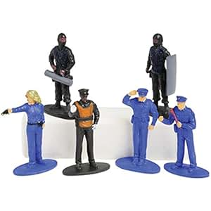 Amazon.com: US Toy Police Figurines (12 Piece): Toys & Games