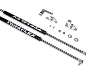 Amazon.com: Teraflex Hood Strut Conversion Kit for Jeep JK Wrangler ...