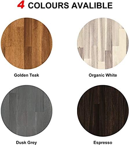 Interbuild Acacia Hardwood Decking Tiles 30×30cm 10 Tiles = 0,9 ㎡ per ...