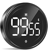Amazon.com: Large LED Digital Kitchen Timer, LIORQUE Countdown Timer ...
