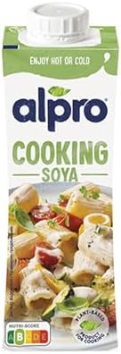 Alpro Soy Cooking Cream, 100% Plant-Based, Lactose Free, Low in Sugar ...