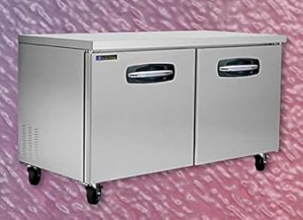Amazon.com: Master-Bilt MBUF60 Fusion Two Door Undercounter Freezer ...