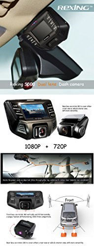 REXING S500 Pro 1080P Wide Angle Super Night View Mode Dash - Want It All