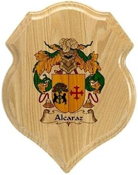 Amazon.com: Alcaraz Coat of Arms Plaque / Family Crest Plaque ...