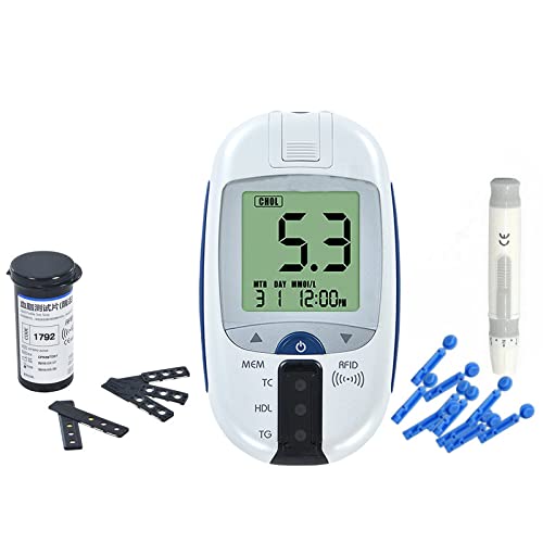 Healthcaretuye 5 in 1 Lipid Test Meter HDL LDL Cholesterol Meter ...