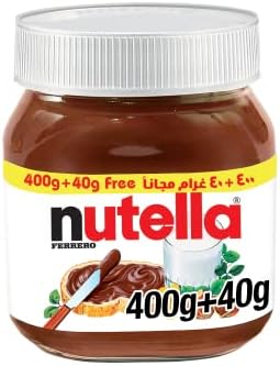 Nutella Hazelnut Spread with Cocoa 400g + 40g price in Saudi Arabia ...