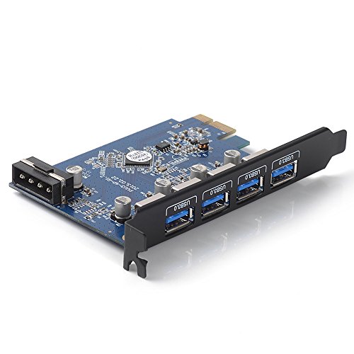 Eluteng Pcie Usb 3 0 Expansion Card 4 Port 5gbps | Desertcart Mexico