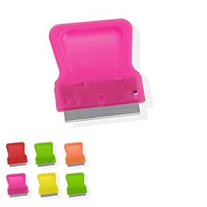 Amazon.com: 6 Mini Razor Blade Handle Scrapers w/Replaceable Blade ...