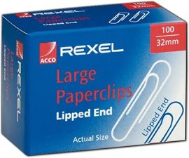 Large Lipped Paper Clips 100: Amazon.co.uk: Office Products