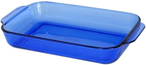 Amazon.com: Pyrex Bakeware 11-by-7-Inch Rectangular Baking Dish, Cobalt ...