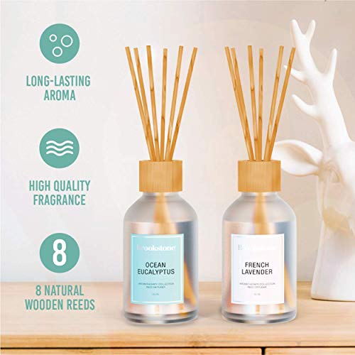 Brookstone Essential Oils Diffuser Set with 180 mL Aromatherapy ...