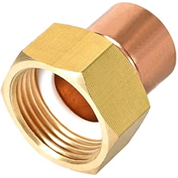 PROCURU 1/2-Inch Copper Union CxC Solder Sweat Connection, Lead Free ...