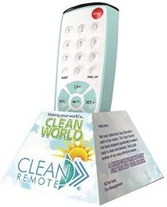 Amazon.com: 10-Pack Clean Remote CR1 Universal TV Remote Required by ...